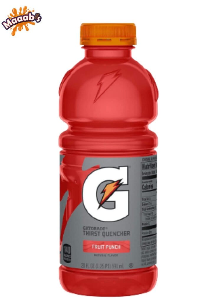 Gatorade – Fruit Punch – 20fl.oz (591ml) - Maaabs