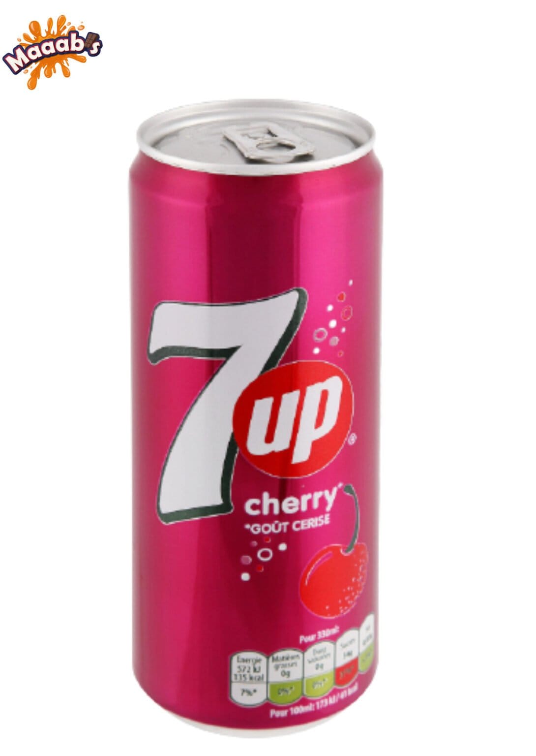 7UP Cherry – 330ml - Maaabs