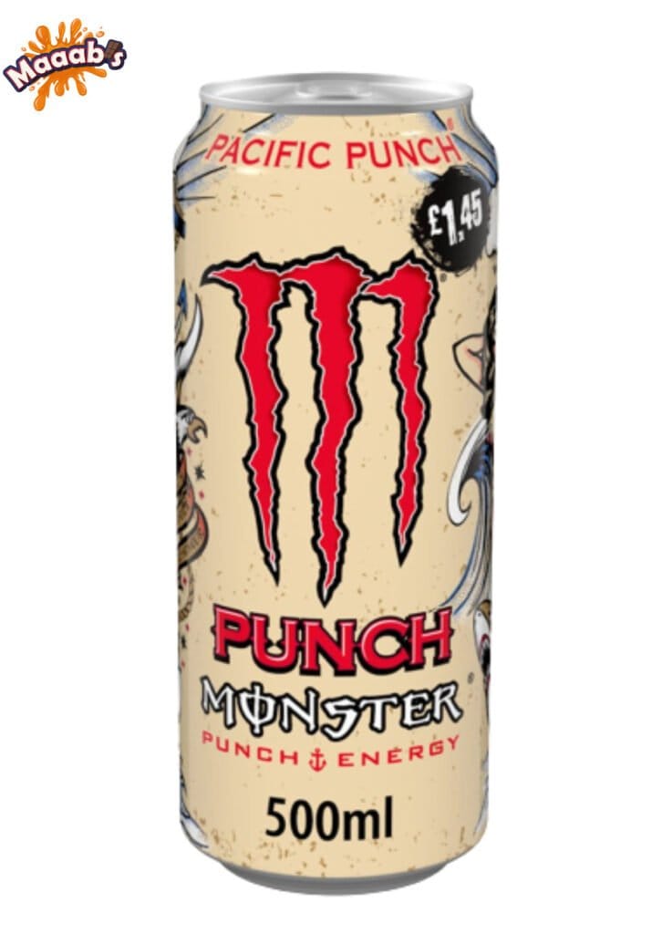 Monster Pacific Punch Energy Drink – 500ml - Maaabs