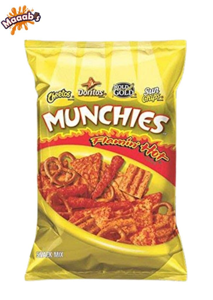 Munchies – Flamin’ Hot Snack Mix – 9.25oz - Maaabs