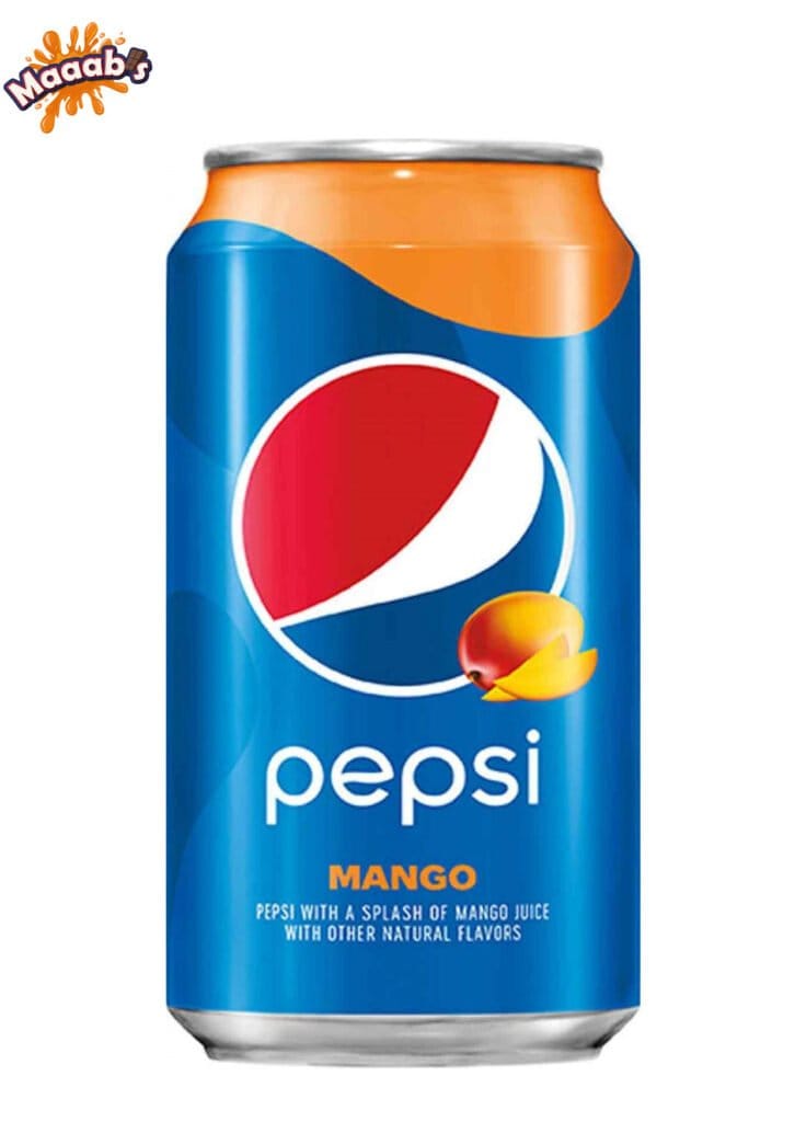 Pepsi Mango – 355ml USA IMPORT- NEW FLAVOUR - Maaabs