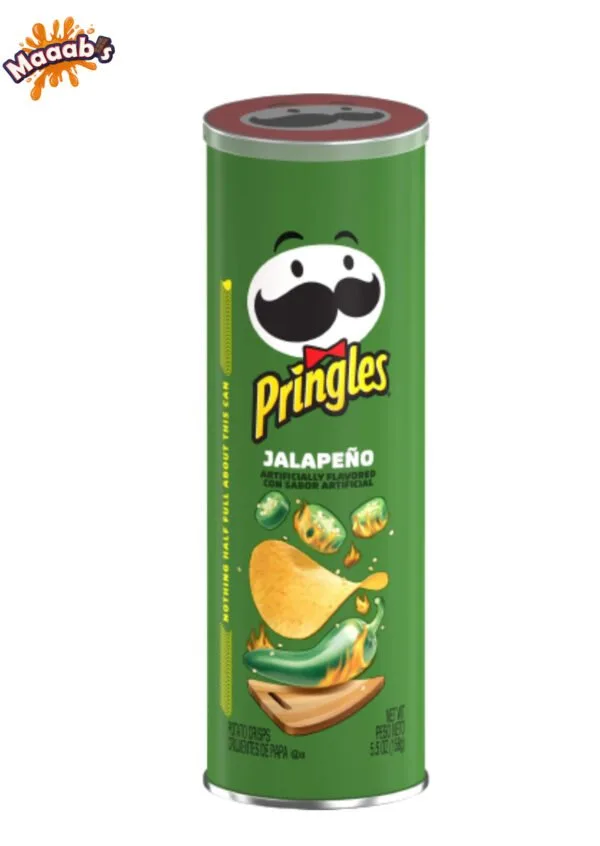 Pringles Large Jalapeno 158g - Maaabs