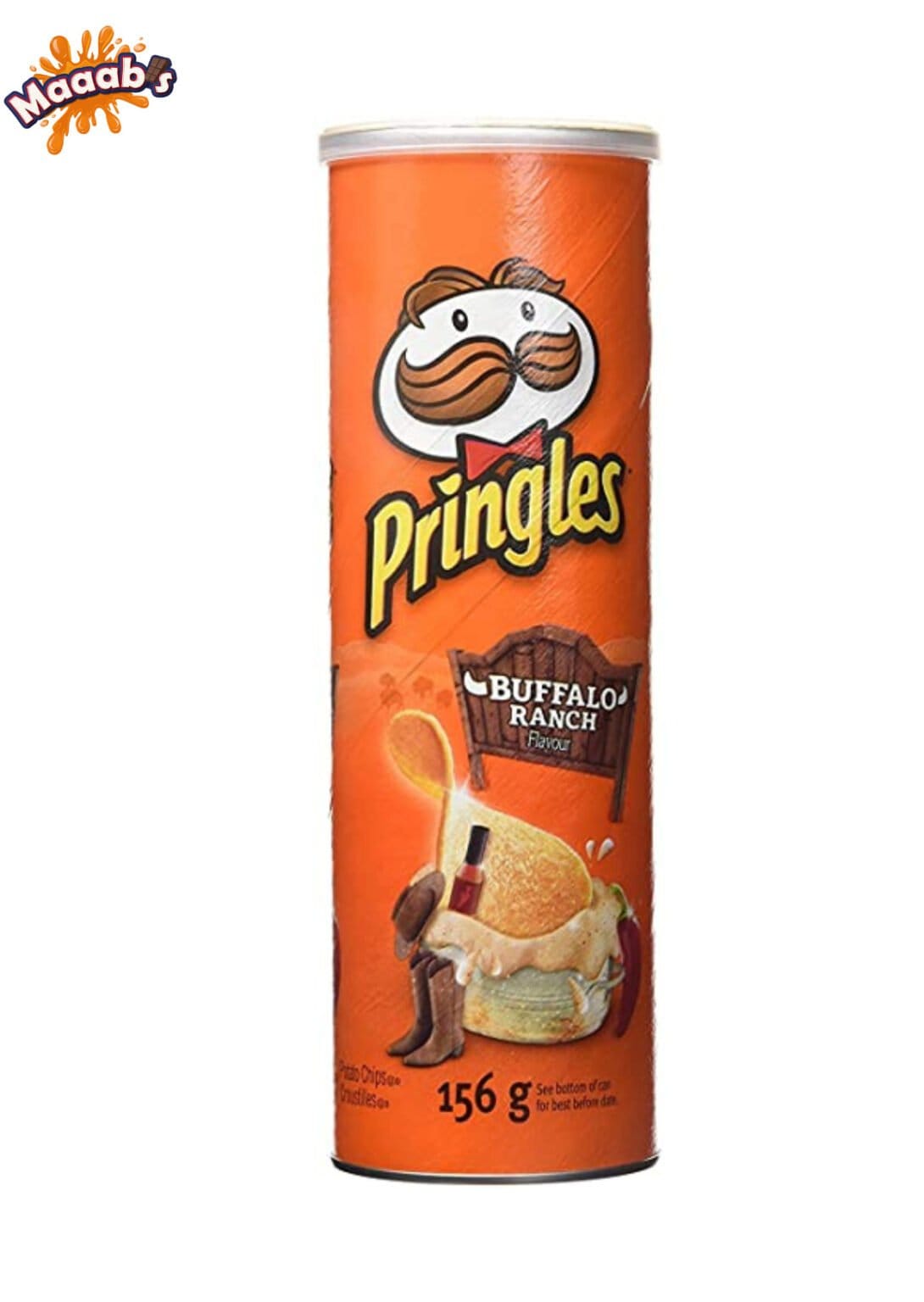 Pringles Buffalo Ranch 156g (5.5oz) - Maaabs