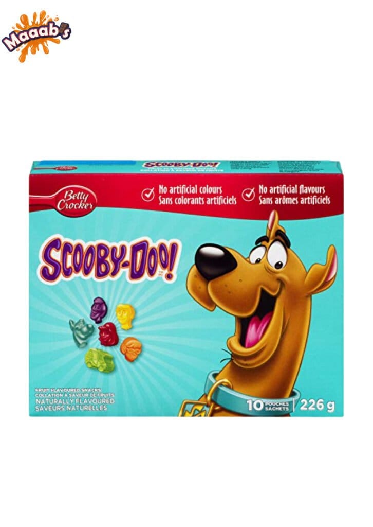 Betty Crocker Fruit Snacks Scooby Doo 226gm Maaabs