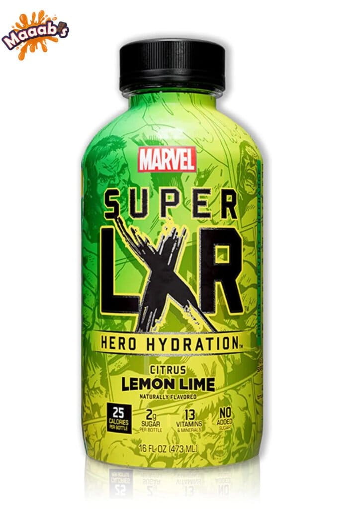 Arizona x Marvel Super LXR Hero Hydration Citrus Lemon Lime – 16fl.oz ...