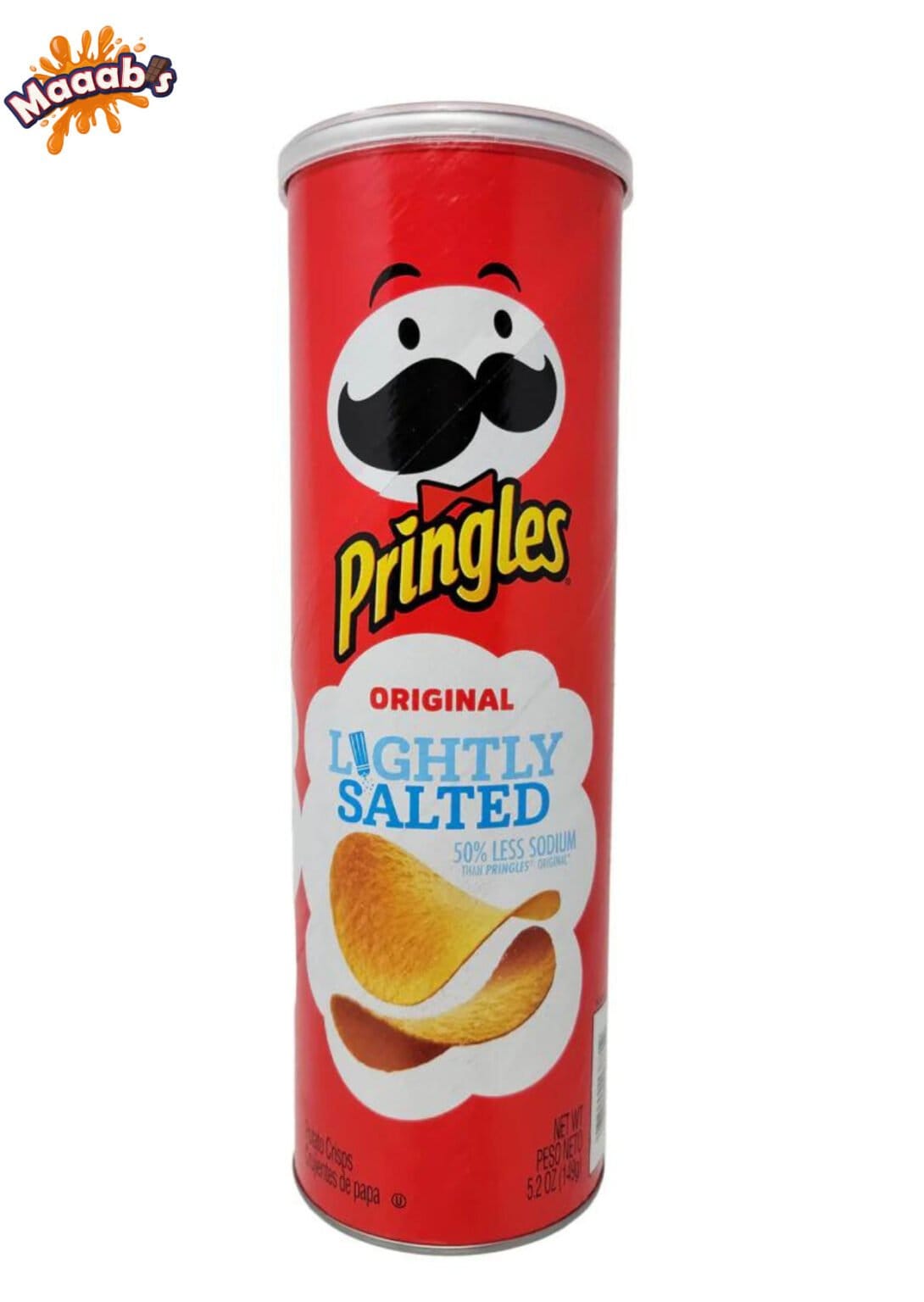 Pringles Lightly Salted – 5.2oz (149g) - Maaabs