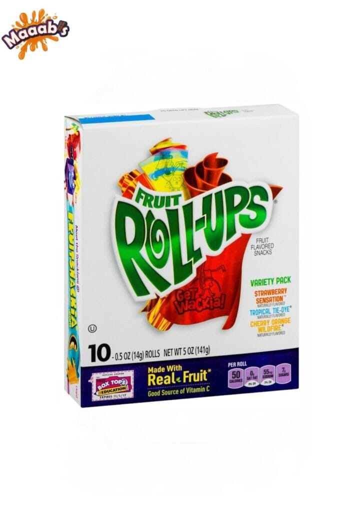 Betty Crocker Fruit Roll Ups Variety Pack Fruit Snacks 141g – (5oz) - Maaabs