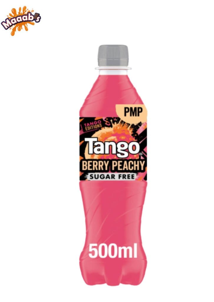 Tango Berry Peachy Sugar Free PMP Bottle 500ml - Maaabs