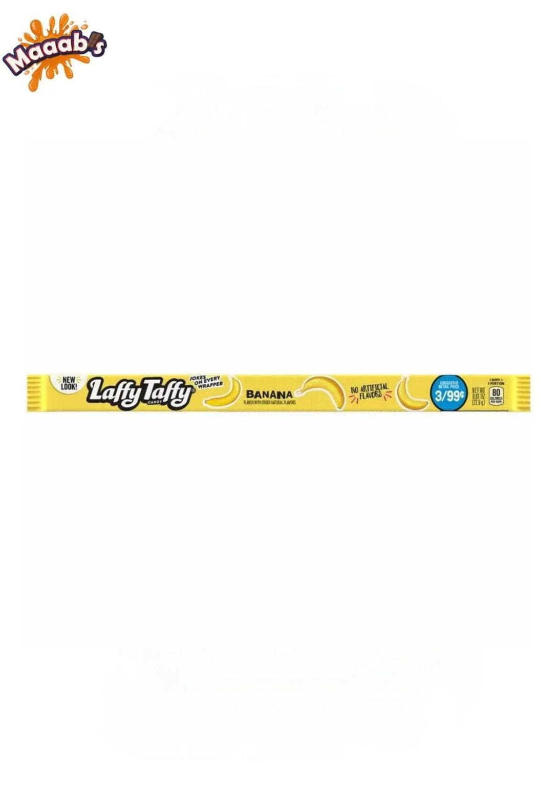 LAFFY TAFFY Ropes Banana- 23g - Maaabs