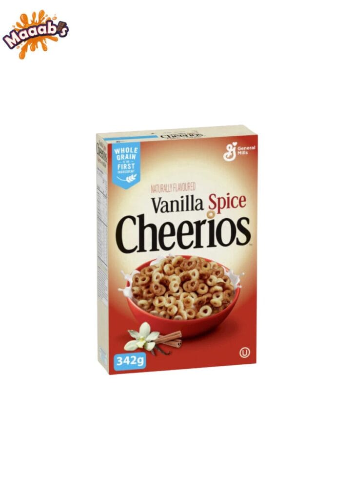General Mills Cheerios Vanilla Spice Cereal 342g 12oz Maaabs