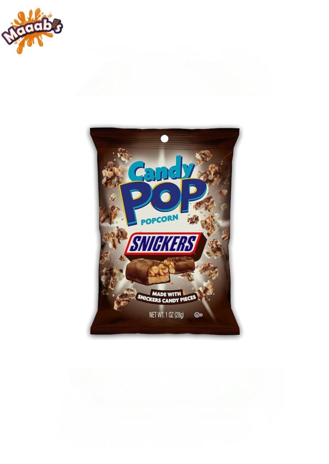 Candy Pop Popcorn Snickers 149g (5.25oz) - Maaabs