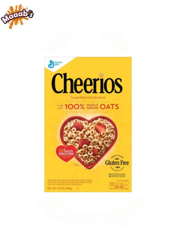 General Mills Cheerios Original Cereal 340g (12oz) - Maaabs