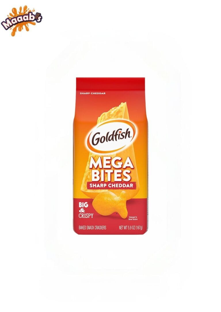 Goldfish Mega Bites Cheddar Jalapeno 6.6oz (187g) - Maaabs
