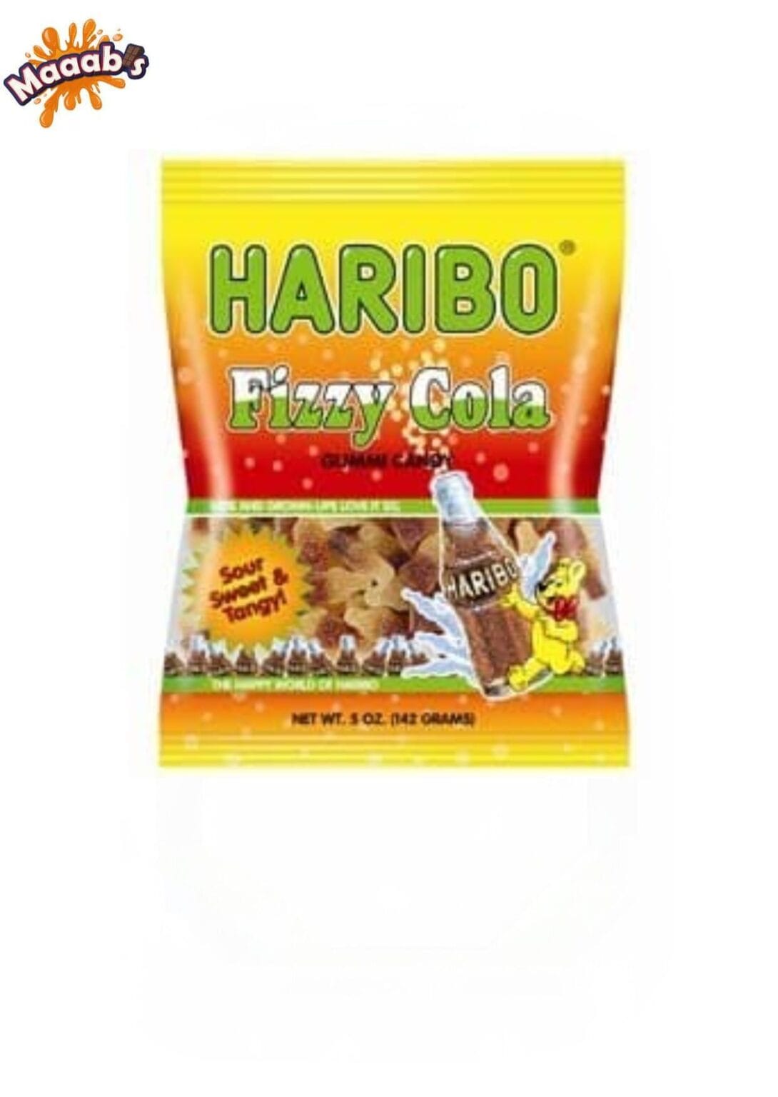 Haribo Fizzy Cola 4.5oz (127g) - Maaabs