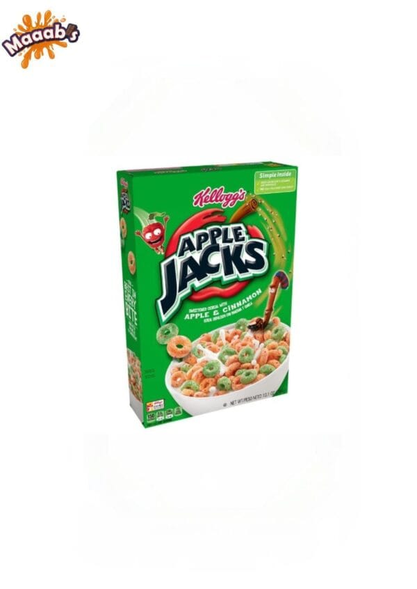 Kellogg’s Apple Jacks Apple & Cinnamon 286g (10.1oz) - Maaabs