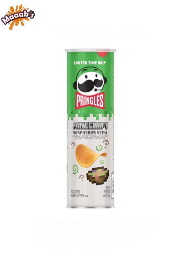 Pringles Limited Edition Minecraft Suspicious Stew 158g (5.5oz) - Maaabs