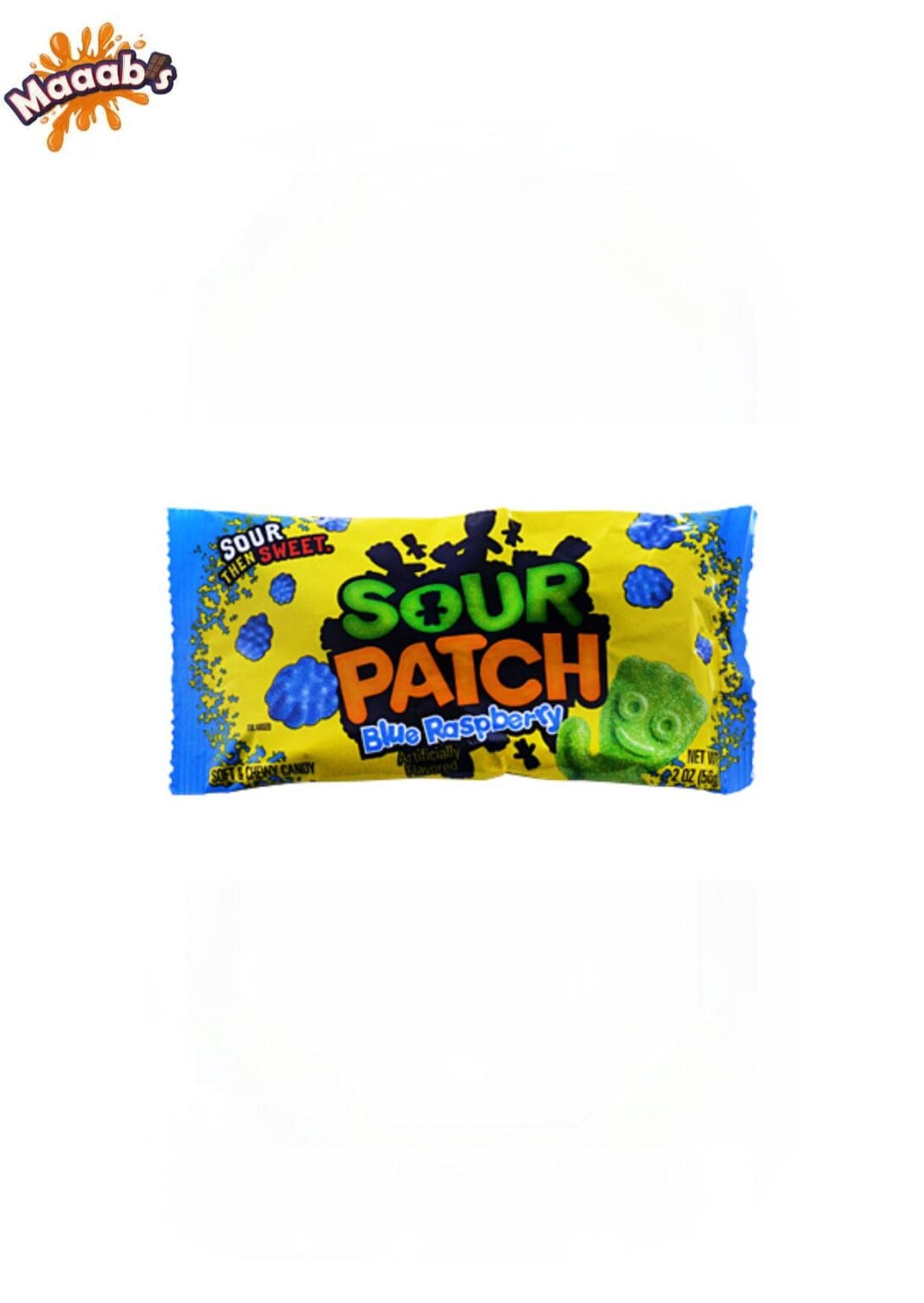 Sour Patch Blue Raspberry- 56g (2oz) - Maaabs